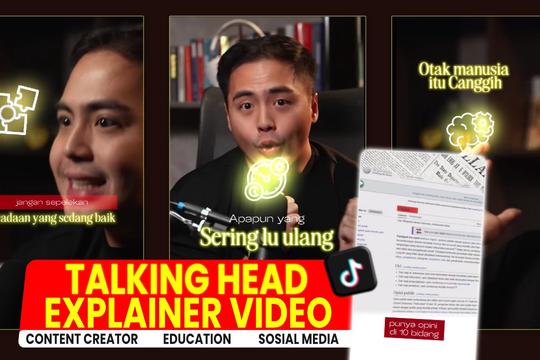EDITING TALKING HEAD VIDEO | SOSIAL MEDIA | EDUCATION | CREATOR