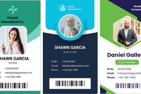 Desain ID Card / Business Card Kreatif