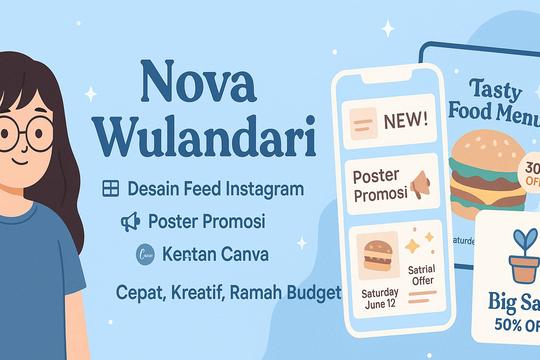 Desain Logo Simple & Estetik /Desain Feed Instagram Estetik, Rapi, dan ...