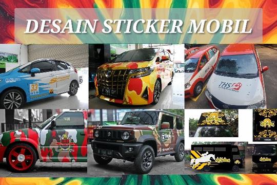 Desain Sticker Mobil