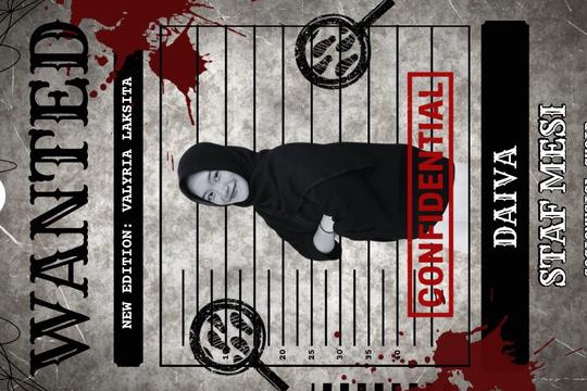 ID Card Organisasi Bertema Crime/Mystery/Detective Vibe