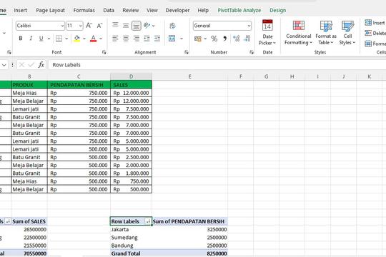 Entry Data Transaksi Keuangan