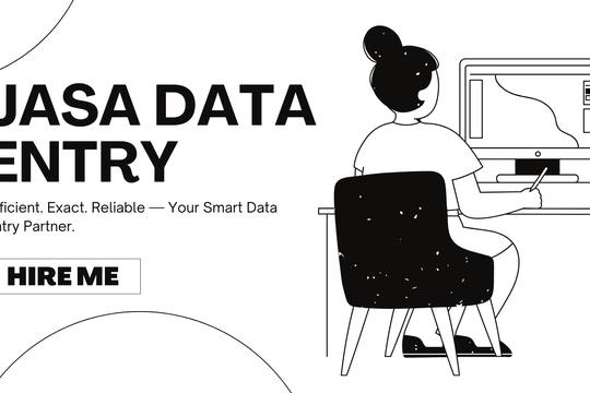Jasa Input Data Transaksi Keuangan dengan Excel
