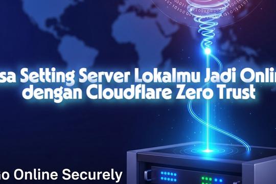 Jasa Setup Setting VPS Server Lokalmu Jadi Online | CloudFlare Zero Trust
