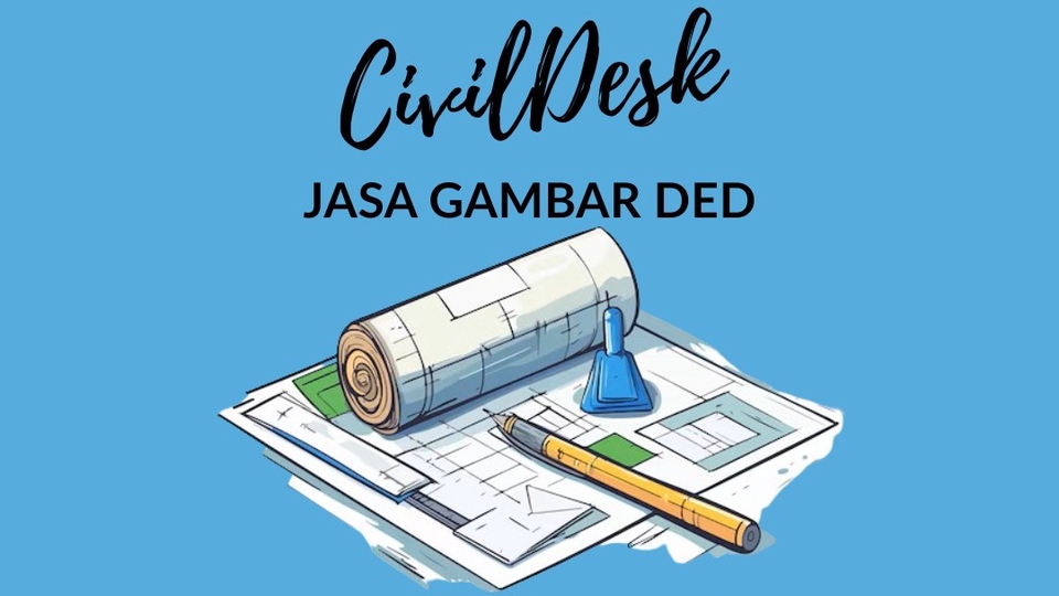 Jasa Gambar DED - AutoCAD (Struktur, Arsitektur, MEP)