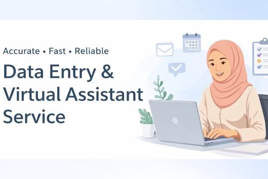 Professional Data Entry & Virtual Assistant Service