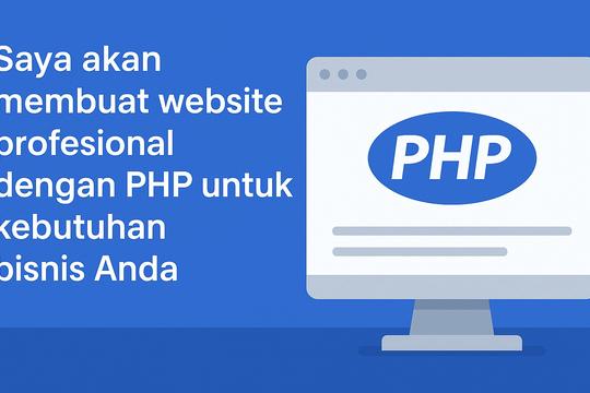 Saya akan membuat website dengan bahasa pemrograman HTML, CSS dan PHP untuk kebutuhan bisnis Anda
