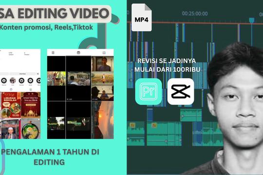 Editing video ,Profil, Short story, Reels,Tiktok