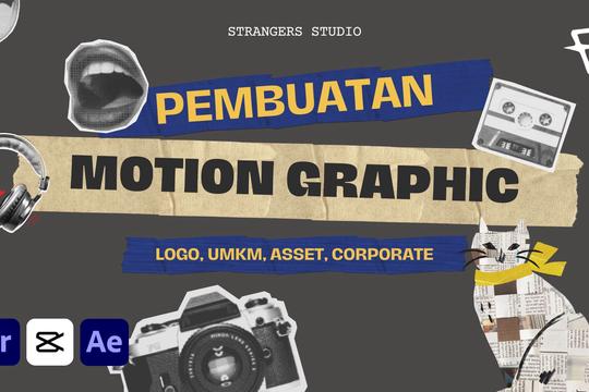 Jasa Motion Graphic Profesional | Video Animasi, Explainer, Visual Branding