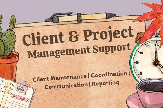 Client & Project Management Support